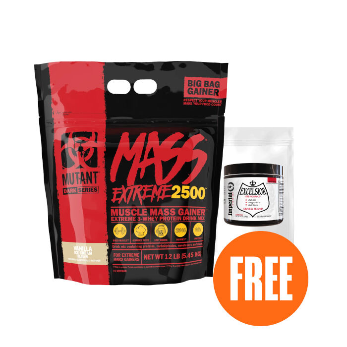 Buy Mutant Mass Extreme 2500 UK: 22lbs (10KG) Or 7lbs (3KG)