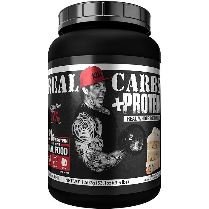 Buy 5% Rich Piana Real Carbs + Protein Blend | Predator Nutrition