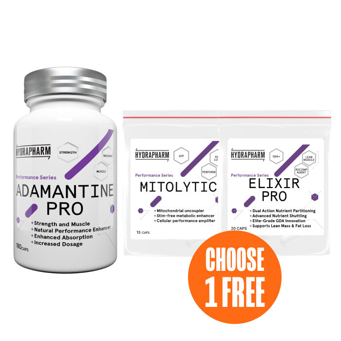 Hydrapharm Adamantine Pro - Advanced Natural Muscle Builder