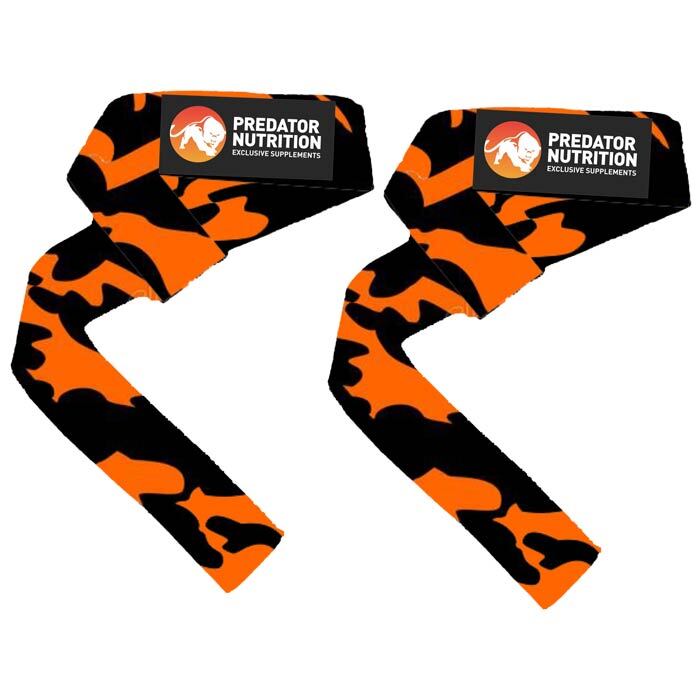 Predator Nutrition Camo Lifting Straps | Gym Accessories