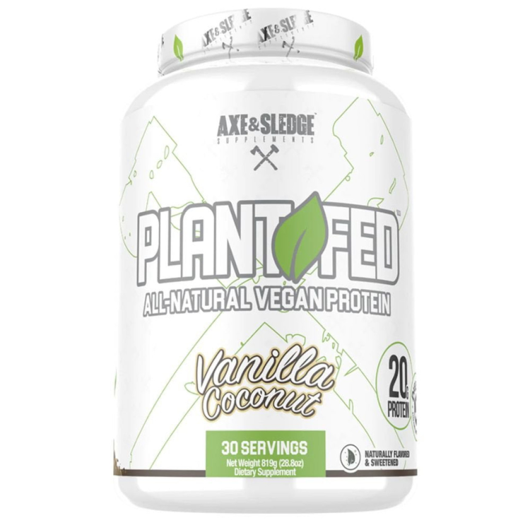 Axe & Sledge Plant Fed | All-Natural Vegan Protein | Protein Powder ...