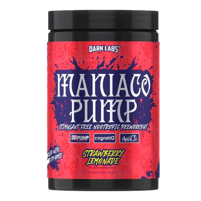 Maniaco Pump 20 Servings Strawberry Lemonade