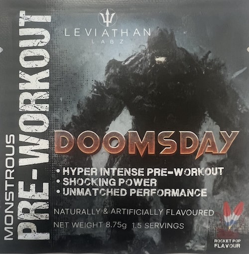 Leviathan Labz Doomsday Hardcore | Extreme Preworkout Energy and Focus